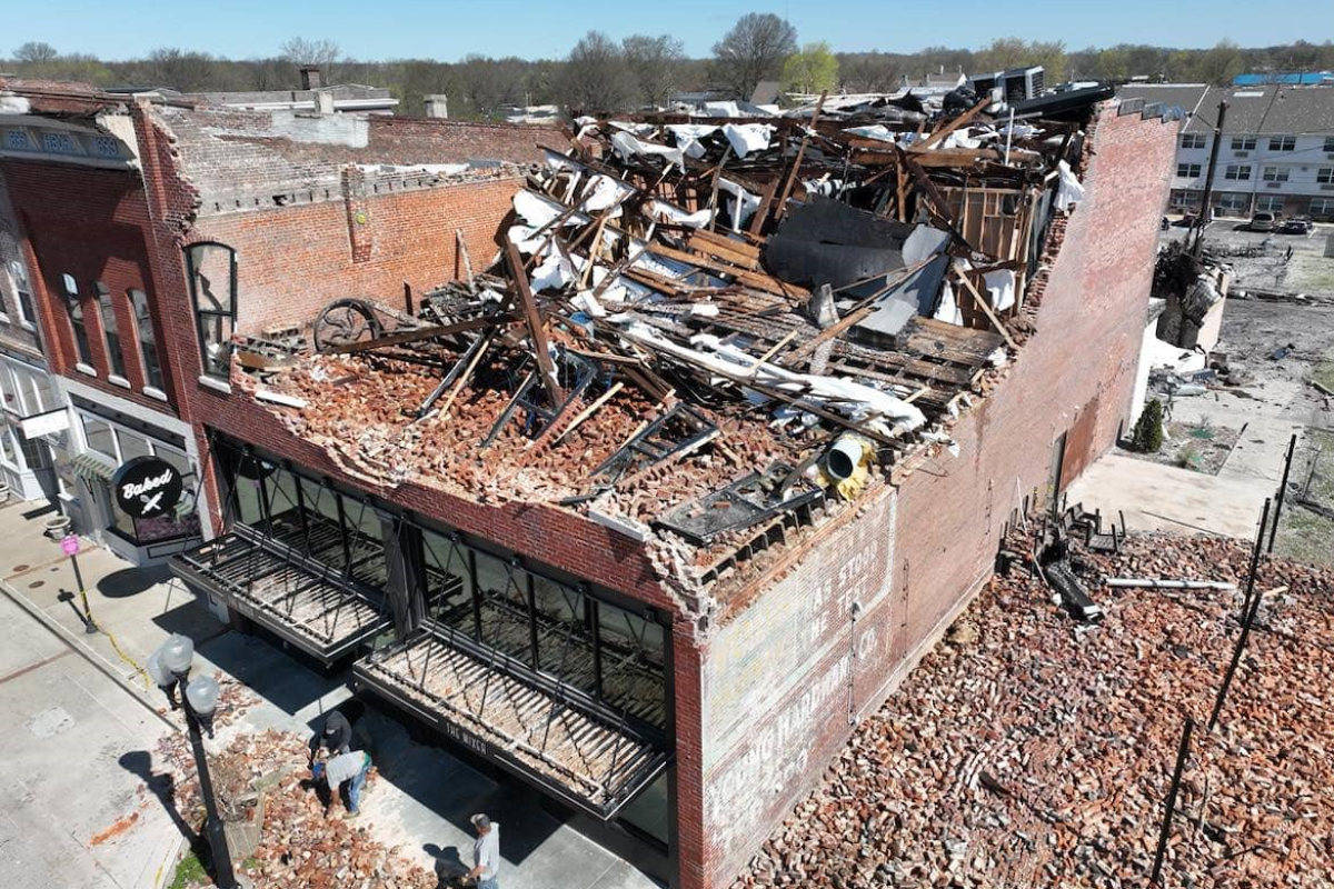 Downtown restaurant The Mixer – destroyed by storm in March – plans to ...