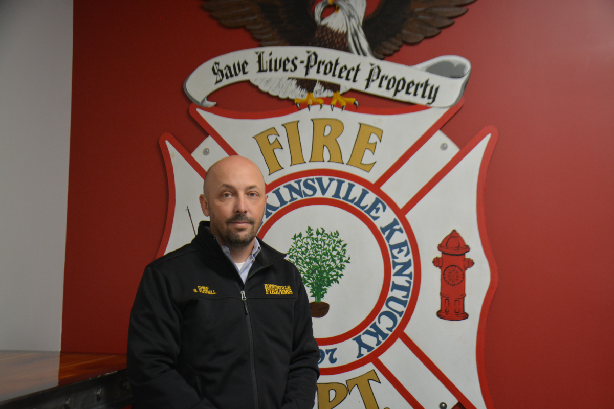 Hopkinsville Fire Chief Steve Futrell leads one of the busiest fire ...